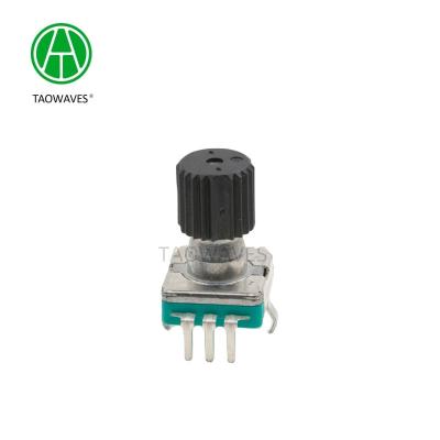 China 11mm Operating System Contact Brush Type Incremental Mechanical Encoder Switch with Plastic Shaft Coupling Video Encoder for sale