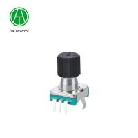 China 11mm Operating System Contact Brush Type Incremental Mechanical Encoder Switch with Plastic Shaft Coupling Video Encoder for sale