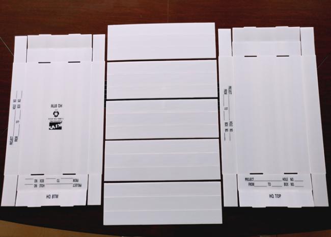 HQ Drill Core Box Made of Waterproof Plastic Sheets Better than Waxed Cardboard Box
