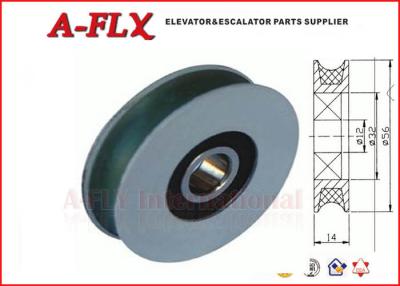 China D56 van de de Hangerrol van de Ijzerdeur de Liftvervangstukken voor Mitsubishi-lift Te koop