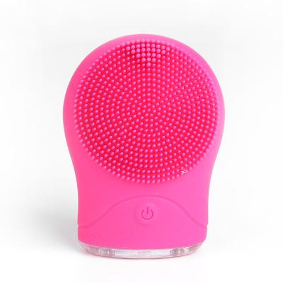 Cina Customize Electric Silicone Facial Cleansing Brush Face Vibrating Massager Deep Cleaning Brush in vendita