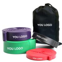 China Various Color Multi Function Yoga Exercise Bands High Strength 2080mm for sale