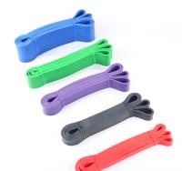 China Various Color Multi Function Yoga Exercise Bands High Strength 2080mm for sale