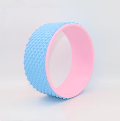 China De Douane Logo For Back Pain van TPE EVA Yoga Back Roller Wheel Te koop