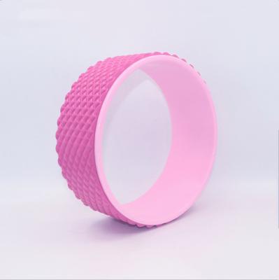 China De Douane Logo For Back Pain van TPE EVA Yoga Back Roller Wheel Te koop