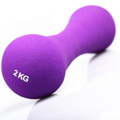 Cina L'osso di sollevamento pesi ha modellato le teste di legno, forma fisica delle teste di legno del neoprene 3kg in vendita