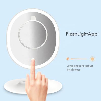 Cina Specchio di trucco delle vendite all'ingrosso con lo specchio da tavolino molle del LED Ring Lights Touch Sensor Mirror in vendita