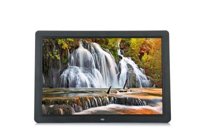 China 15.4'' LCD Screen 1280x800 LCD Video Brochure USB AVI Black Color Advertising Player for sale