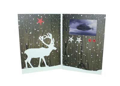 China Direct Mail Video Greeting Card Lithium Battery USB Cable For Charging / Uploading for sale