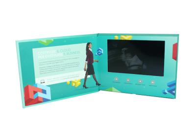 China Advertising Elegant Video Invitation Card With USB port , Customized size for sale