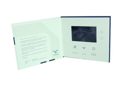 China 8 GB advertising video brochure card with ON / OFF button switch , lcd brochures for sale