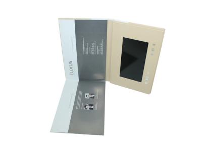 China A4 , A5 CMYK Printing Video Booklet , Rechargeable Lcd Video Mailer For Commercial for sale