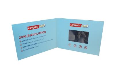 China Business Lcd Video Brochure Card , Video Mailer Card Screen 2.4 Inch To 10 Inch for sale
