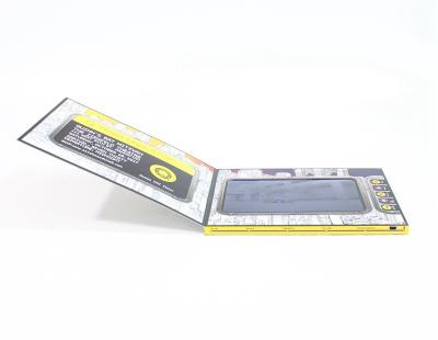 China High - Definition Multi - Page Custom Video Business Cards With Elegant Printing for sale