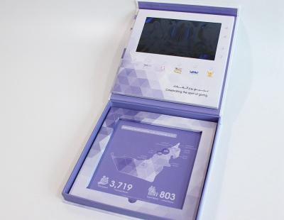 China Custom LCD Video Card Video Greeting Card Screen Size 10.1 Inch for sale