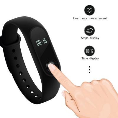 China OLED Smart Bracelet Sport Watch Silica Gel Band For Social Sharing Wechat for sale