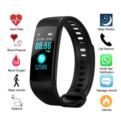 China Muti Language Bluetooth Smart Bracelet , Smart Fitness Bluetooth Bracelet For Step Counter for sale