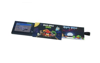 China Pull - Out Box LCD Video Brochure Business Card With CE ROHS FCC Certification for sale