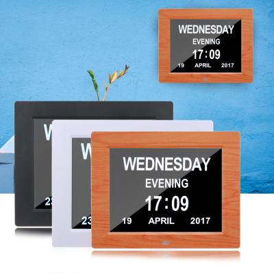 China Digital Clock Invitation Lcd Video Greeting Card 5 Alarm Options 1024*768 Resolution for sale