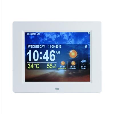 China 5 Alarm Digital Calendar Clock 800x600 Video In Folder for sale