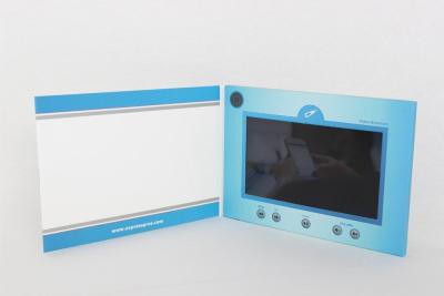 China Multi – fuction rechargeable Video invitation Card For Business Promotional for sale