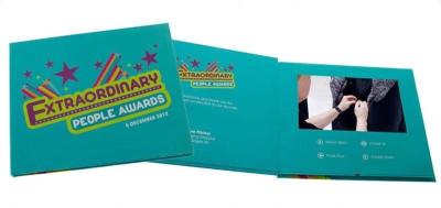 China 7 inch TFT screen lcd video greeting card For children's day gift , built - in speaker for sale