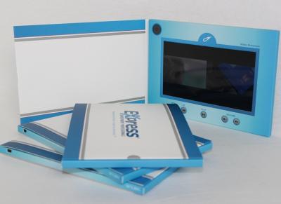 China CMYK Printing Lcd Video Business Card Video Brochure Card For Wedding / Advertising for sale
