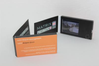 China OEM / ODM Advertising 2.4 Inch Digital Video Brochure With TFT LCD Screen for sale