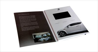China Full colors Video Greeting Card with Lamination / embossing printing for sale