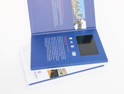 China 1G / 2G Customized video brochure card , lcd video mailer for opening veremonies for sale