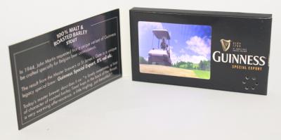 China LCD Screen Video Business Card 2.4'' 320x240 With CE ROHS FCC Certification for sale