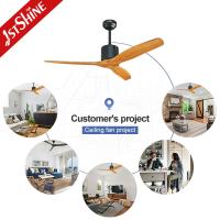 China Remote Control OEM Decorative Ceiling Fan Without Light 3 Speed Choice for sale