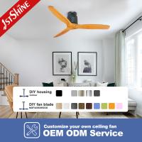 China Remote Control OEM Decorative Ceiling Fan Without Light 3 Speed Choice for sale