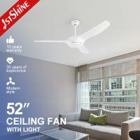China White 220 Volt Dc Motor Energy Saving Ceiling Fan With No Noise for sale