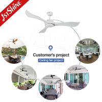 China Outdoor Waterproof ABS Plastic Ceiling Fan With Remote Control for sale