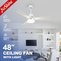 China Decorative DC220V Solid Wood Ceiling Fan High Speed Energy Saving for sale