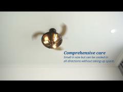 OEM 42inch Retractable Ceiling Fan Light CCC CE ROHS SAA CB ETL Approved
