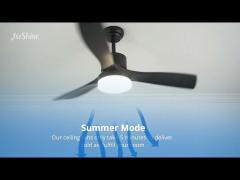 Adjustable Speed Ceiling Fan With Remote Control Quiet Energy Saving Led Ceiling Fan