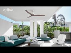 DC Ceiling Fan With Remote Control Solid Wood Blades High-Speed