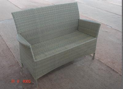 China Wicker Lounge Sofa with Aluminum Frame, Customized Sizes and Designs Welcomed  By Clover Lifestyle for sale