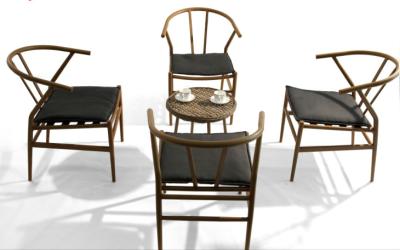 China Aluminum cafe set Chinese style  for Home. Hotel, Garden and Beach by Clover Lifestyle Outdoor Furniture for sale