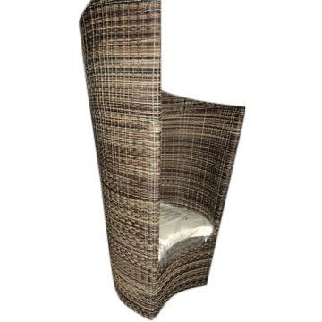 China Wicker Lounge Sofa with Aluminum Frame, Customized Sizes and Designs Welcomed  By Clover Lifestyle for sale