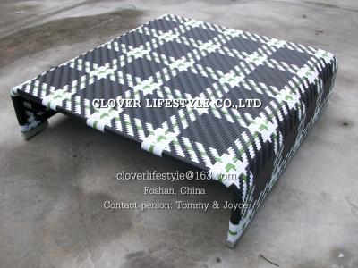 China Wicker coffee table for Home. Hotel, Garden and Beach by Clover Lifestyle Outdoor Furniture for sale