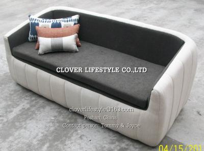 China 1-3 seater fabric sofa with aluminum frame  for Home. Hotel, Garden and Beach by Clover Lifestyle Outdoor Furniture for sale