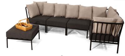 China Leisure aluminum sofa powder coating for Home,  Hotel, Garden and Beach by Clover Lifestyle Outdoor Furniture China for sale