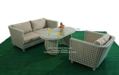 China Leisure flat wicker sofa lounger for Hotel, Garden and Beach by Clover Lifestyle Outdoor Furniture China for sale