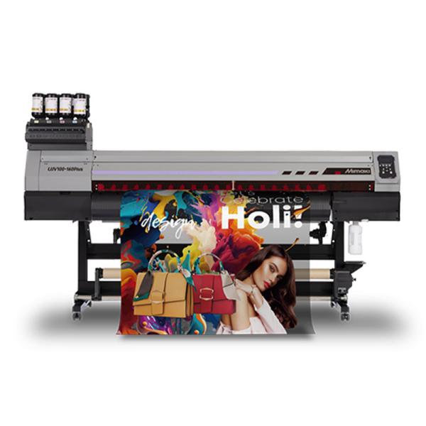 Quality 1620mm Mimaki UJV100-160 Plus Roll To Roll LED UV Printer 1200dpi Wide Format Inkjet Printer for sale