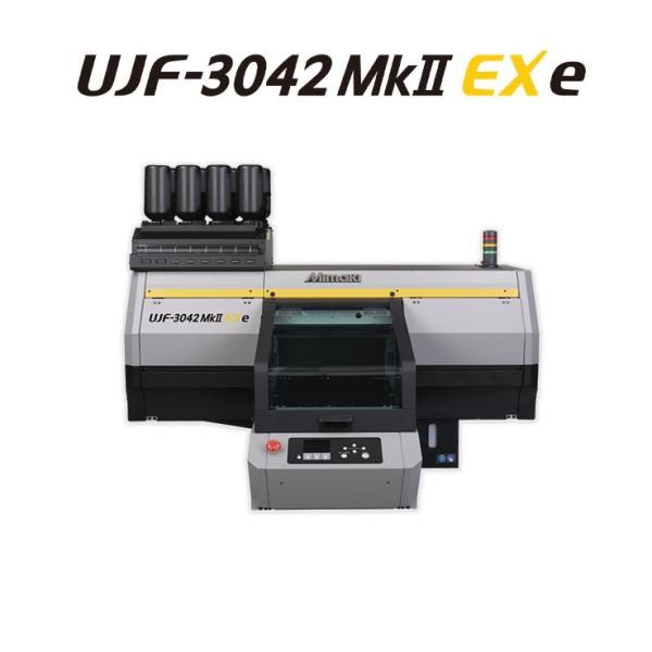 Quality 1200x1200dpi UV Inkjet Flatbed Printer Mimaki UJF-3042MkII EX E for sale