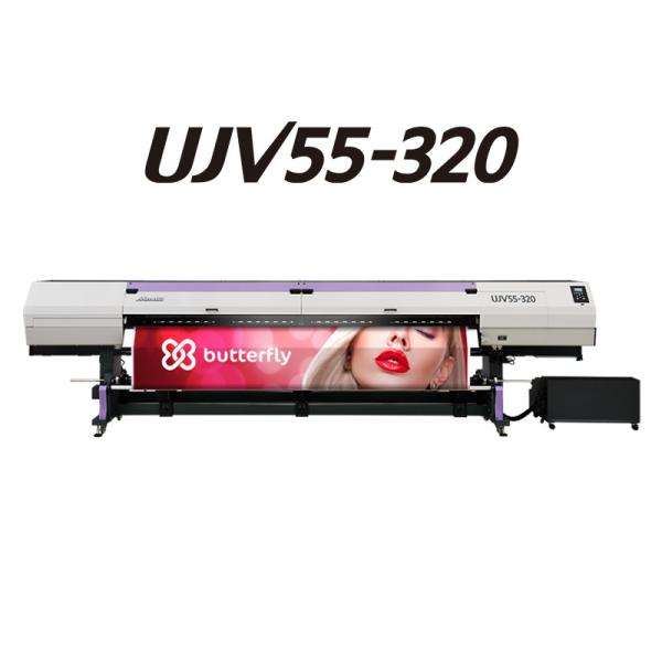 Quality 300dpi 600dpi 900dpi 1200dpi UV Roll To Roll Printer 3200mm Width Mimaki UJV55-320 for sale