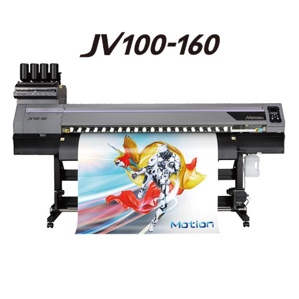Quality CE VCCI FCC Roll To Roll Inkjet Printer Mimaki JV100-160 Eco Solvent Inkjet Printer for sale